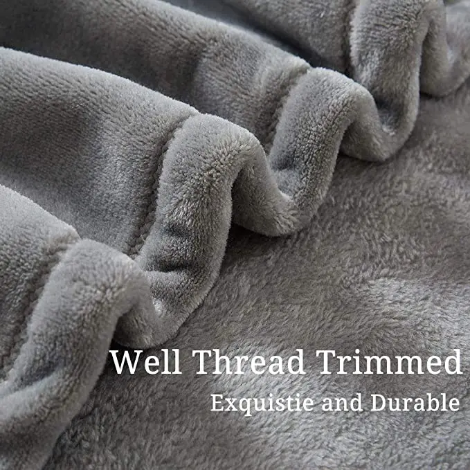 Wholesale Super Soft Warm Double Layer Heavy Plush Throw Blanket
