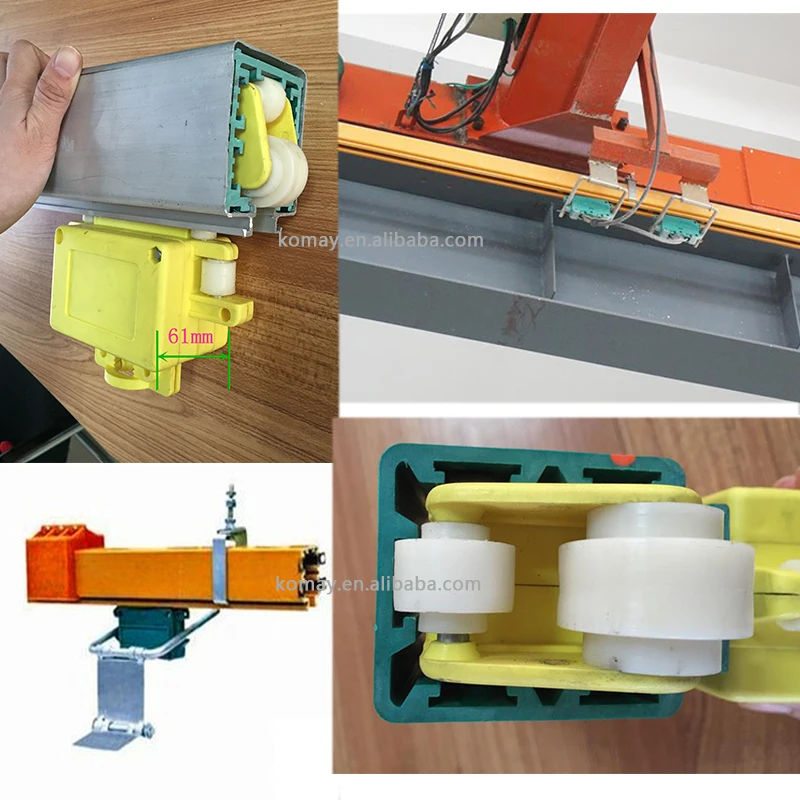 KOMAY Crane Power Supply System Conductor Bar Current Collector ...