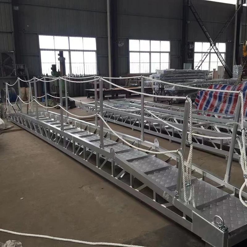 Aluminum Marine Boat Gangway Wharf Ladder for Ship