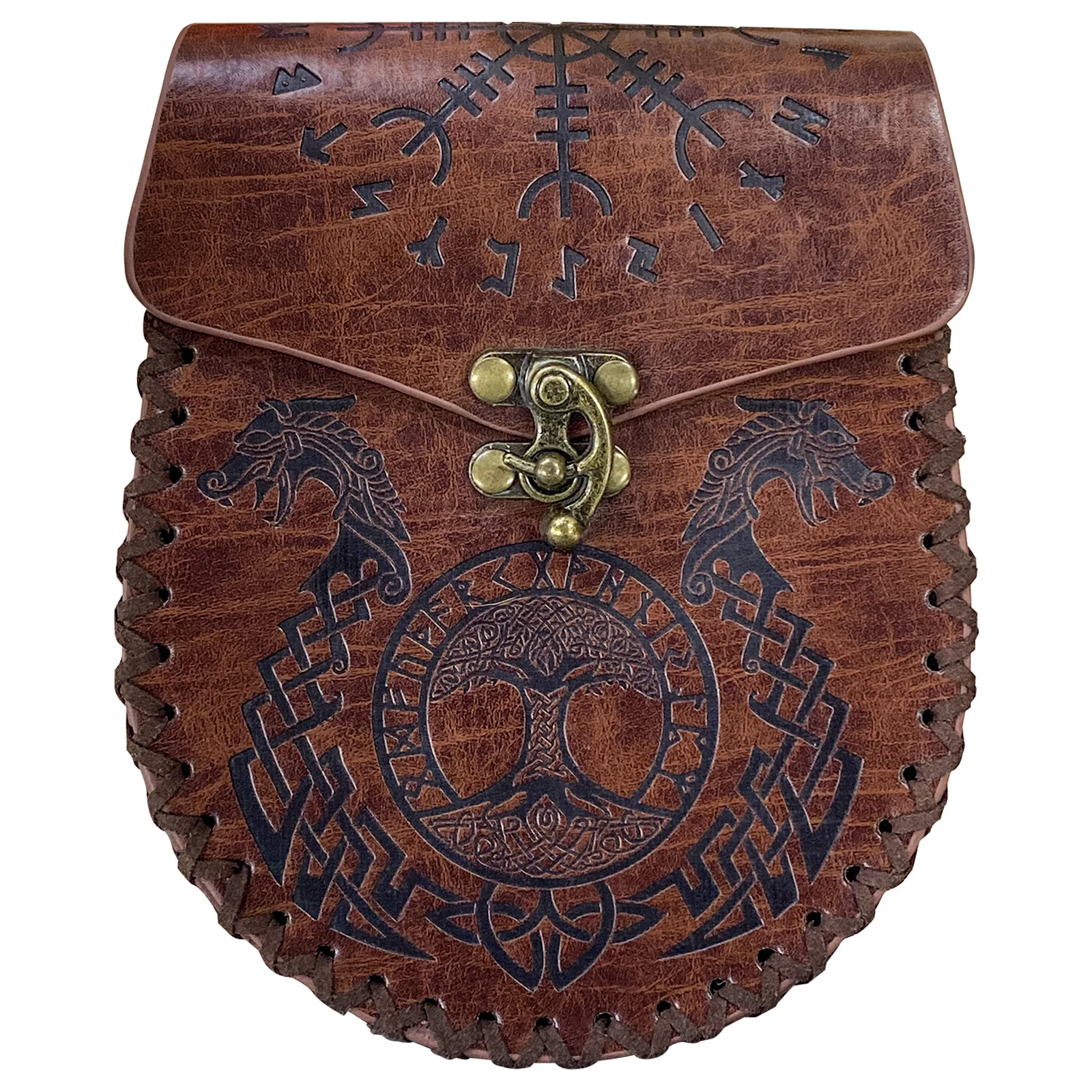 Medieval Retro Waist Belt Bag Satchel PU Faux Leather Pouch Belt Bag ...