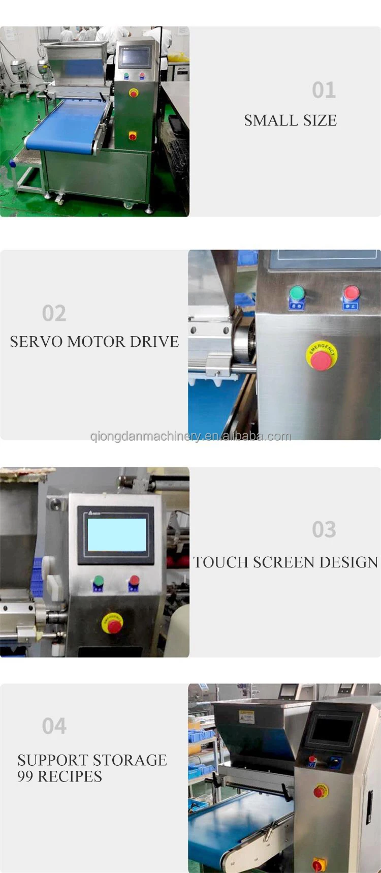 Automatic Decorate Extruder Cutter Drop Fortune Depositor Small Macaron ...