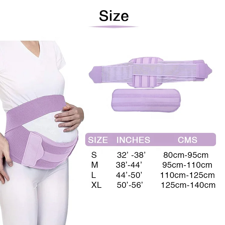 Wholesale Full Elastic Pregnant Abdominal Belly Back Support Belt ...