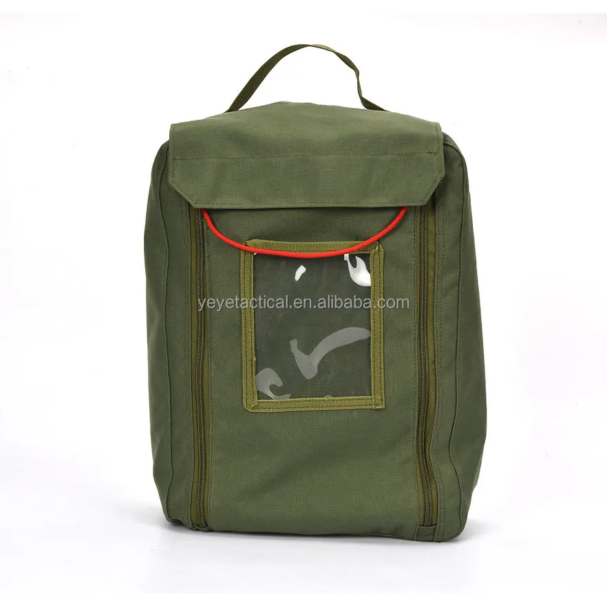 Window Emergency Backpack Rescue Bag Green First Aid Earthquake Relief ...