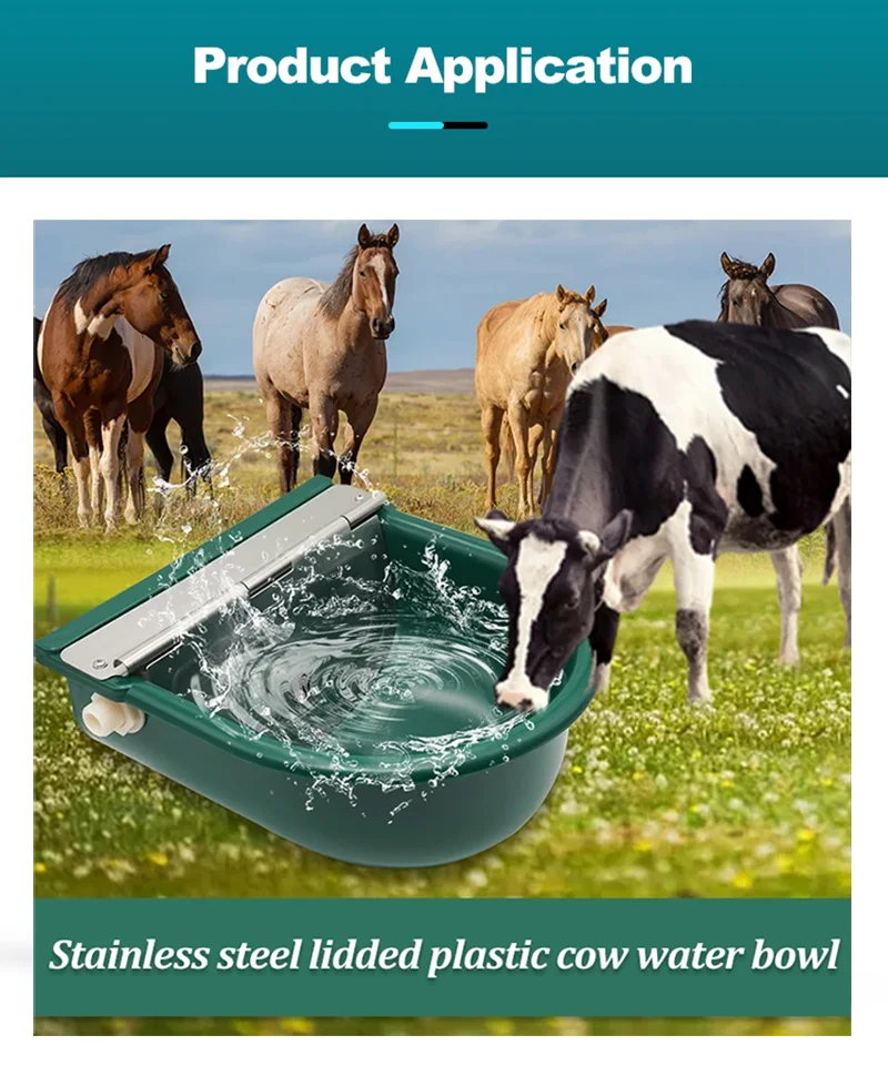 Cattle Drinking Water Feeder Goat Plastic Drinking Water Bowl Drinker ...