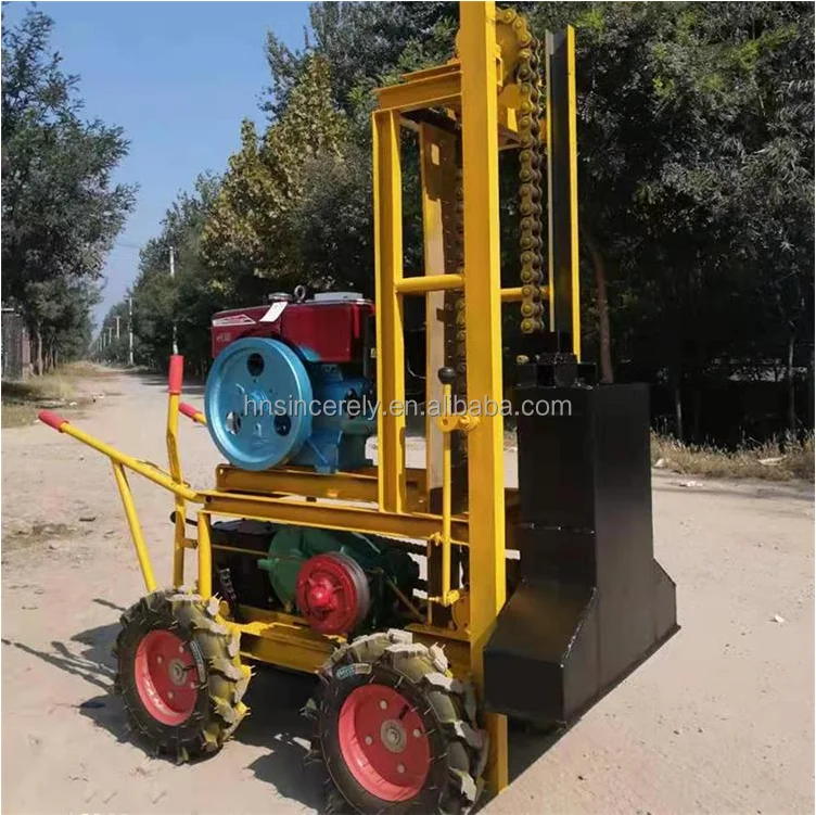 Hand-held Diesel Engine Mechanical Self-propelled Compactor / Self ...
