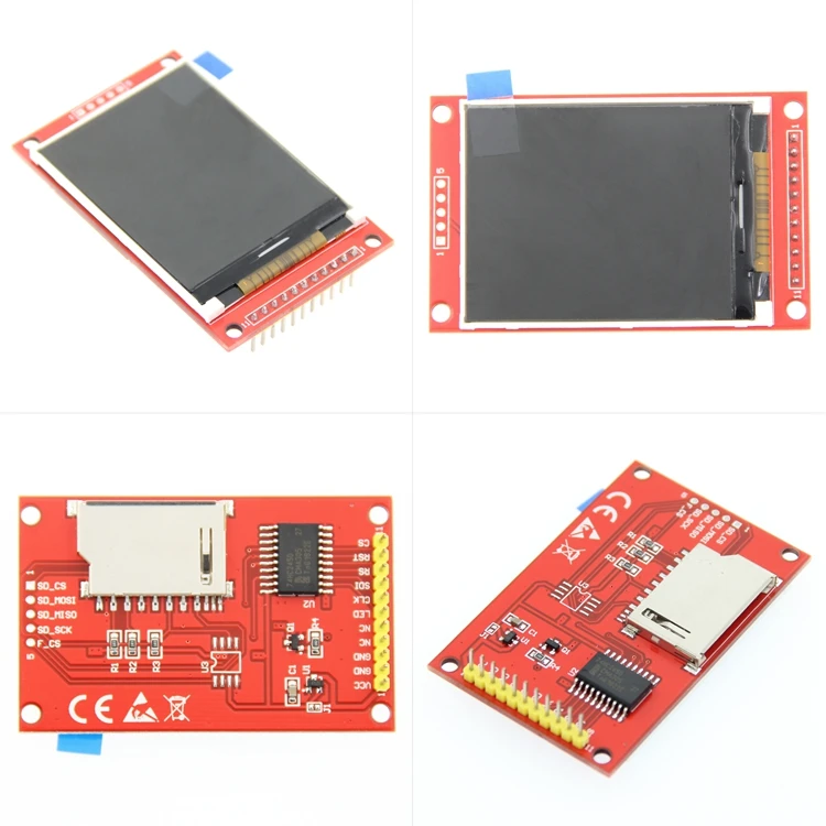 2.2 Inch ILI9225 SPI TFT LCD Module with SD Socket - 176x220