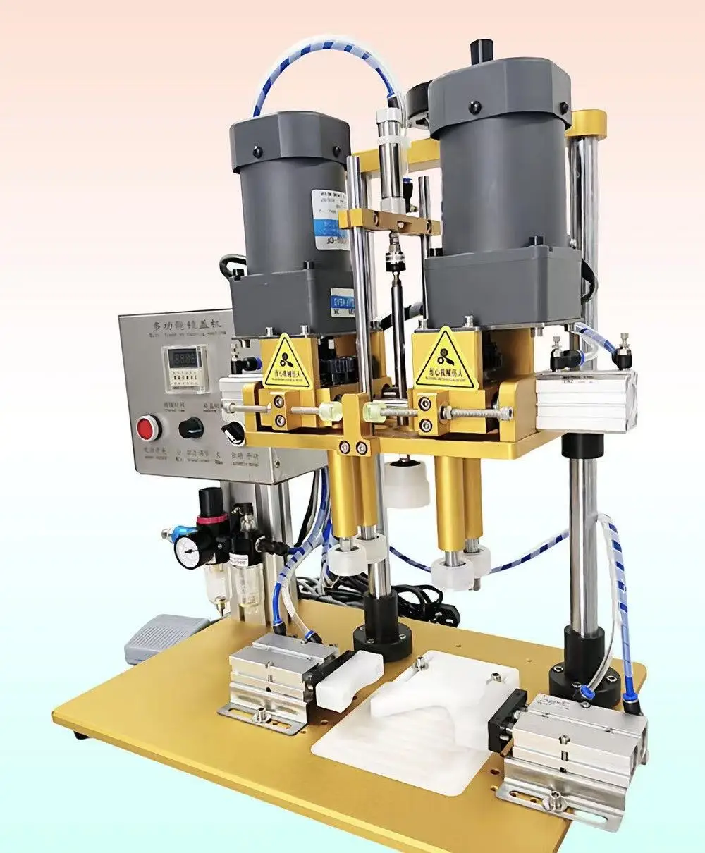 Manual Spray Bottle Aerosol Aluminium Bottle Crimping Capping Pressing ...