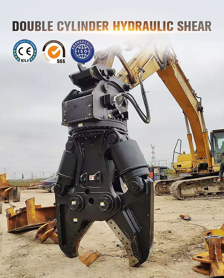 Excavator Mounted Hydraulic Scrap Shear Scrap Metal Shear Metal Shear Excavator - Buy Mounted ...