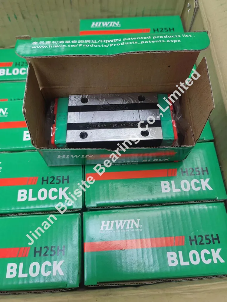 Hiwin Cnc Linear Guides Rail Hgh20ca Hgr20 Hgr25 Linear Guide Blocks ...