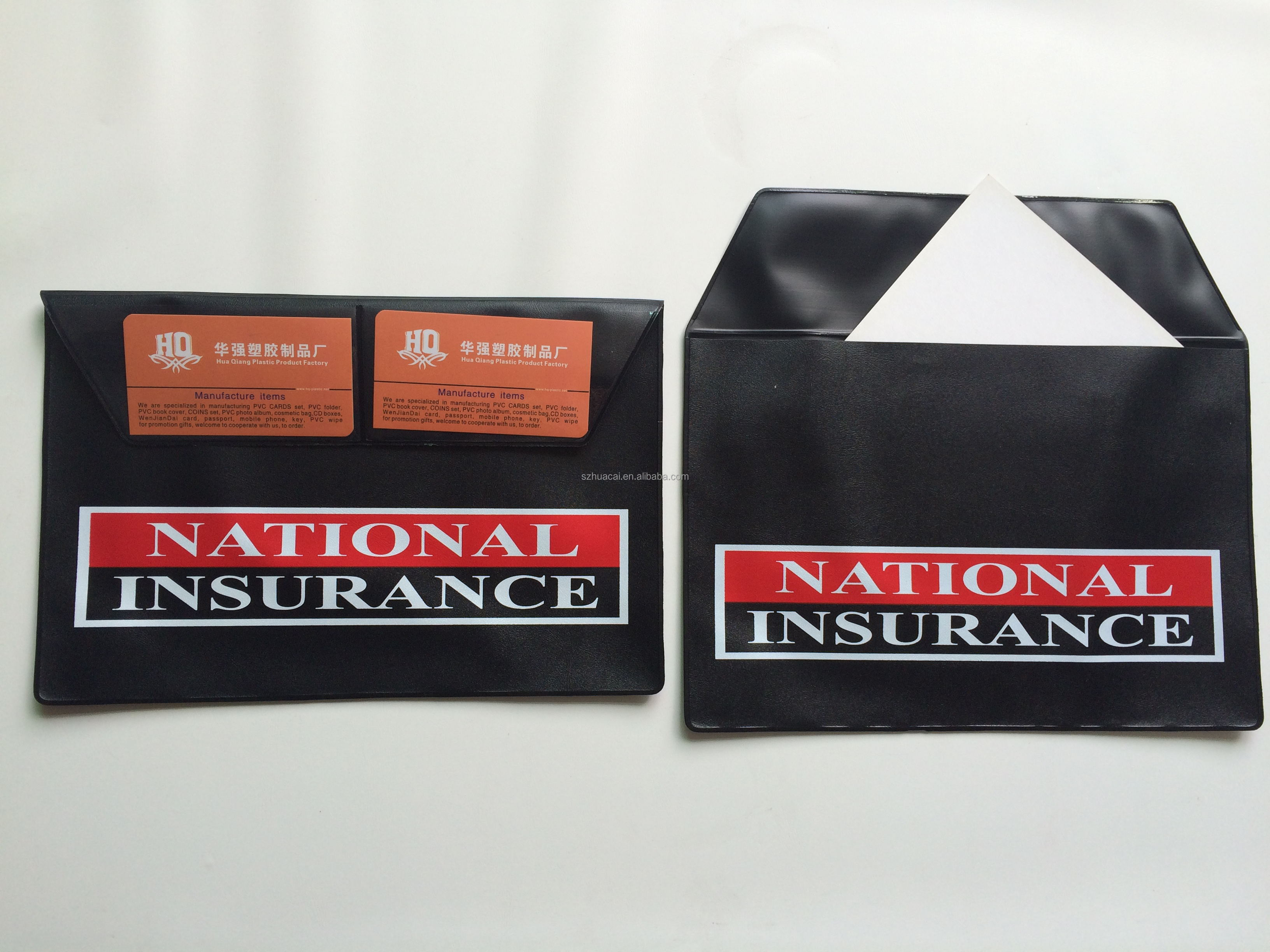 New Design PVC Car Insurance Document Holder Car Document Folder ...