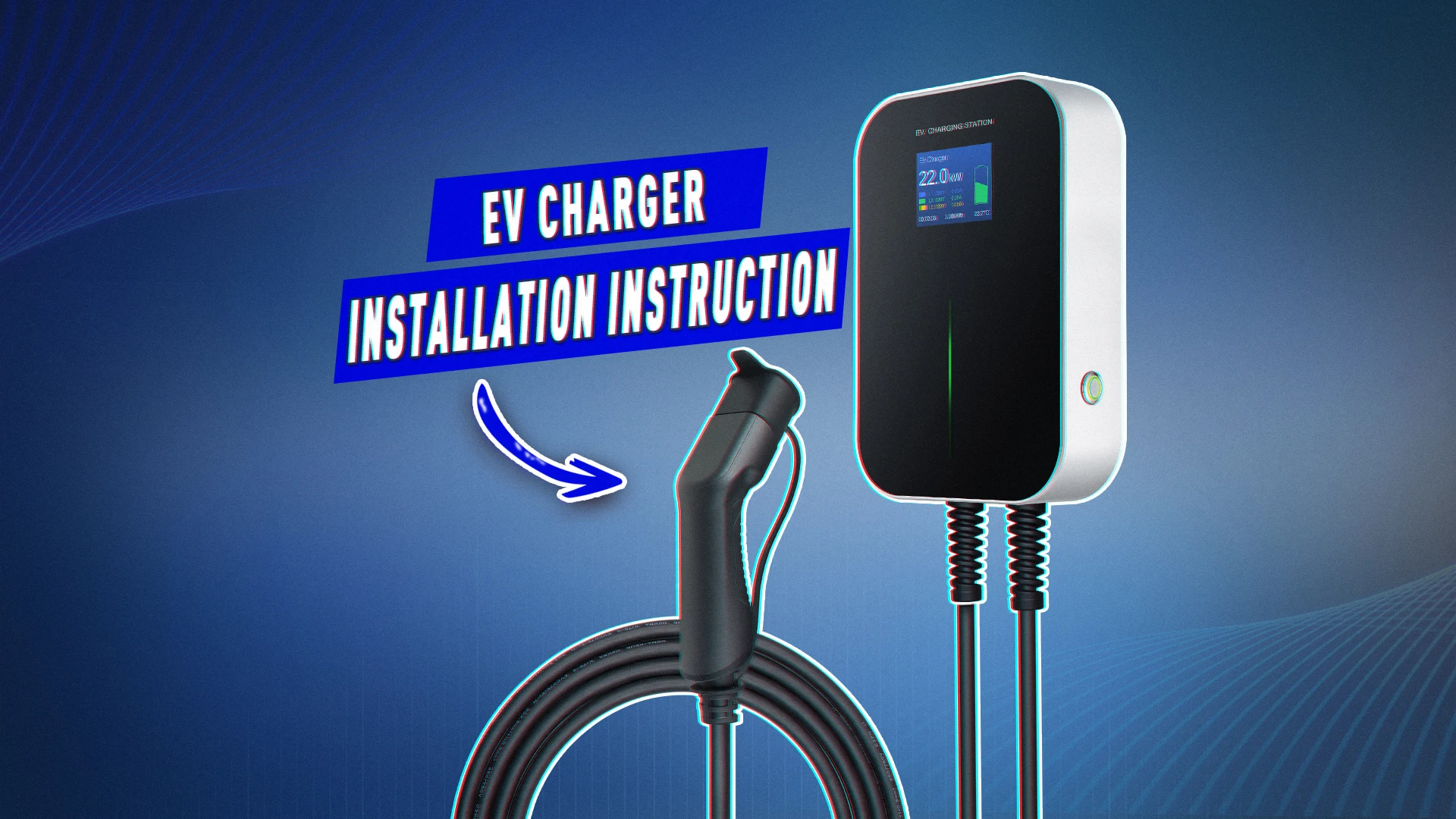 Besen Ip66 Waterproof Ev Charger 3 Phase 16a 11kw Type 2 Floor-mounted ...