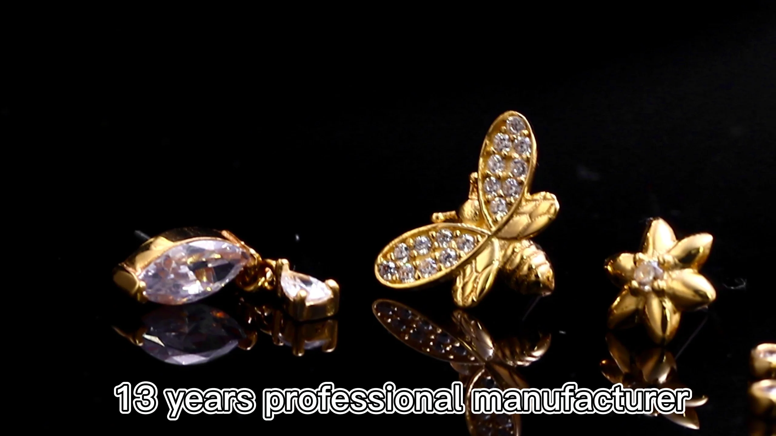 Eternal Metal 14k Solid Gold Threadless Yellow Gold Push Pin Snake Top ...