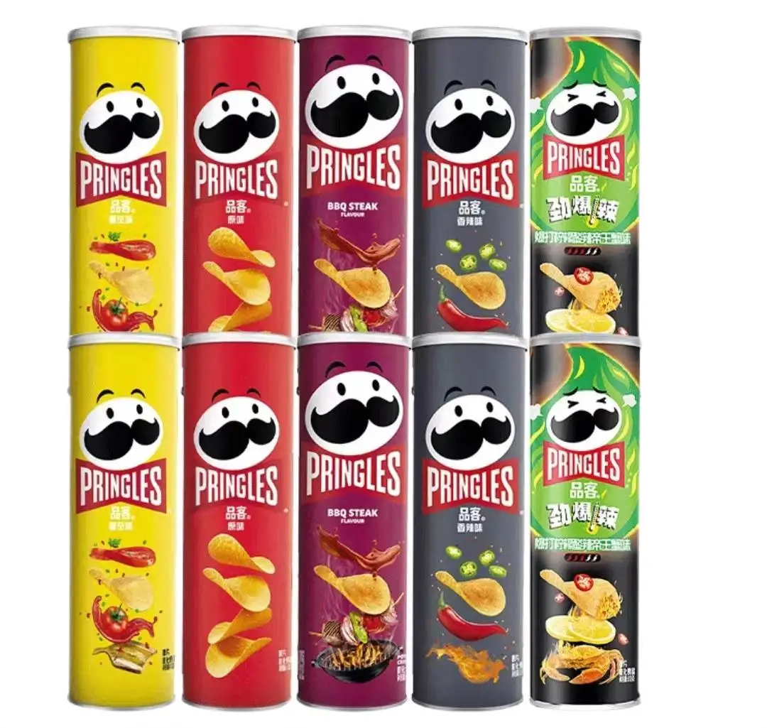 110G Pringl E Potato Chips - Puffed Snack Food from China