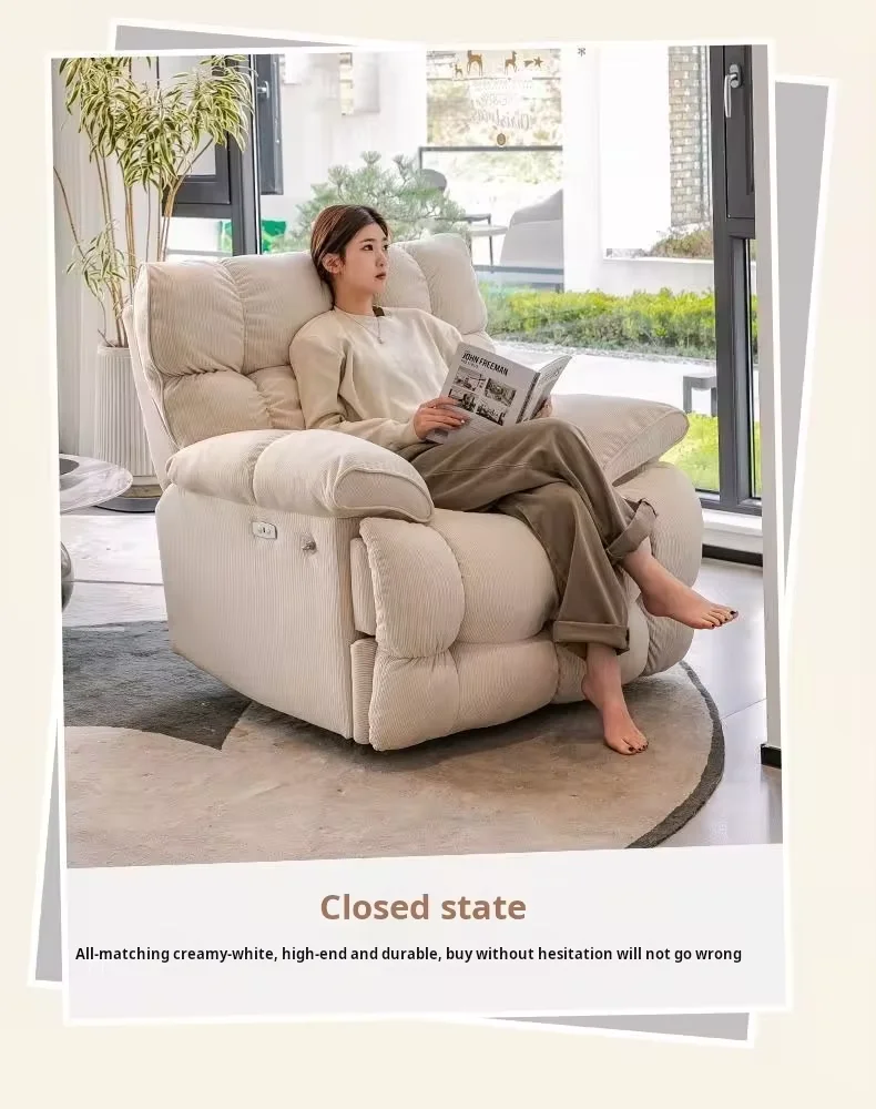 Luxury Space Capsule Lounger Sofa Chair - Modern Living Room Furniture ...