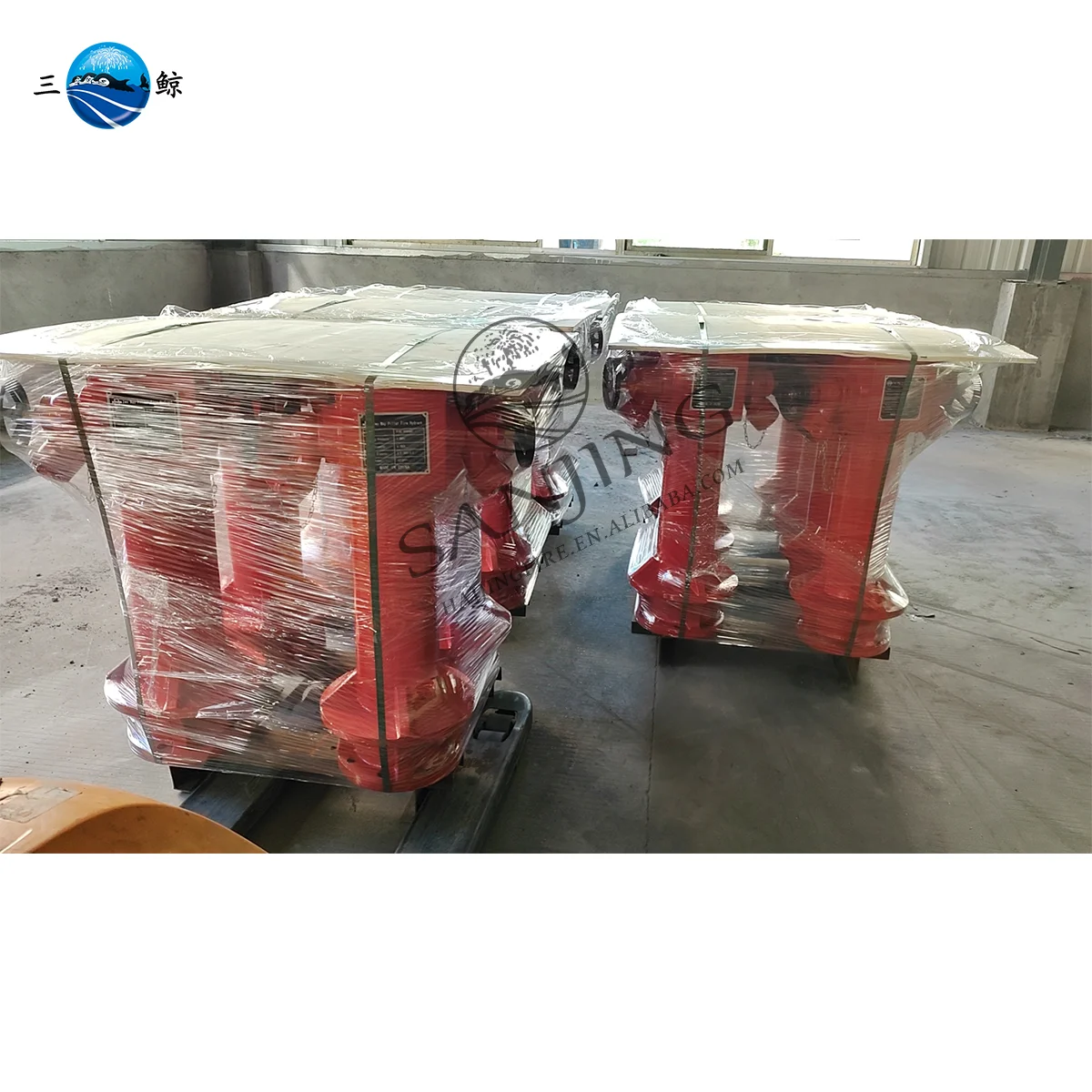 Factory 3 Way 150mm Fire Hydrant With 2.5 Inch BS336 Landing Valve 4 ...