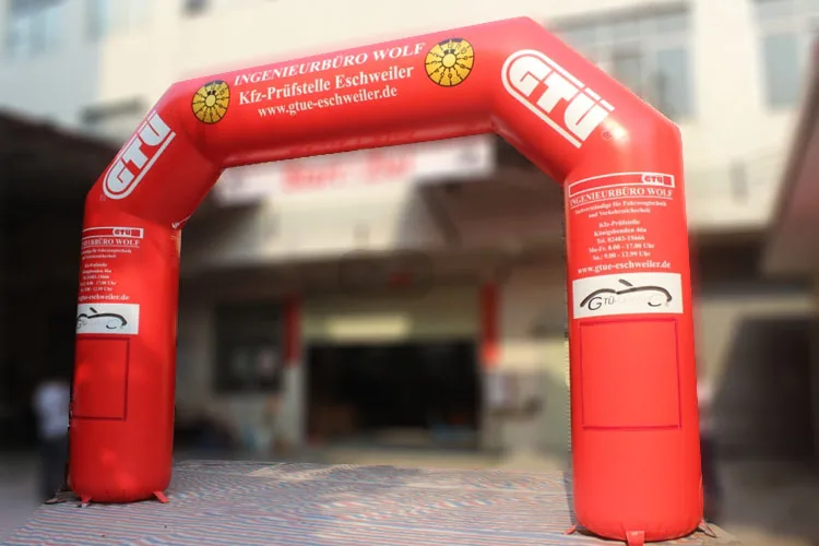 Factory Custom Outdoor Running Arch Inflatable Start Archway For Event ...