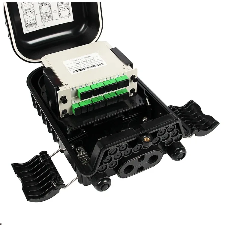 High Reliability Cassette Type Splitter Bulti-in Sc Plc Optical Fiber ...