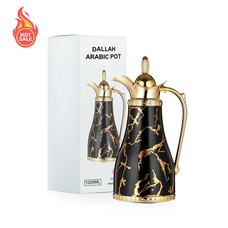 Luxury Design High Quality 1000ml Abs Shell Vacuum Flask Durable ...