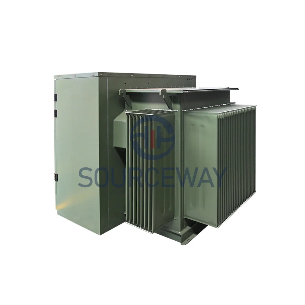IEEE 7.62kV 240/480V 2500kVA 3000kVA 3750kVA 4000kVA 3 Phase Loop Feed ...