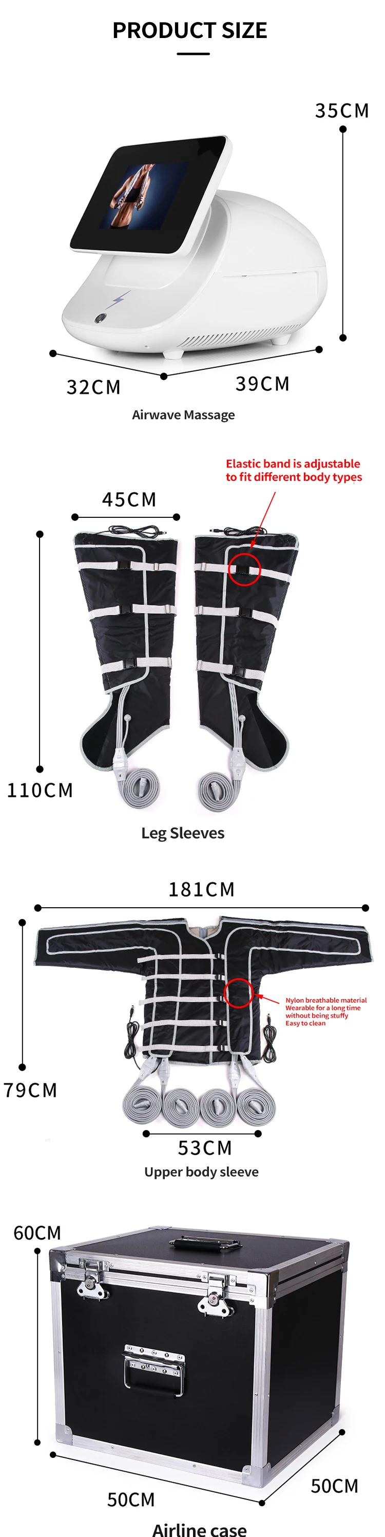 Pressotherapy Lymphatic Drainage Machine Lymphatic Drainage Therapy ...