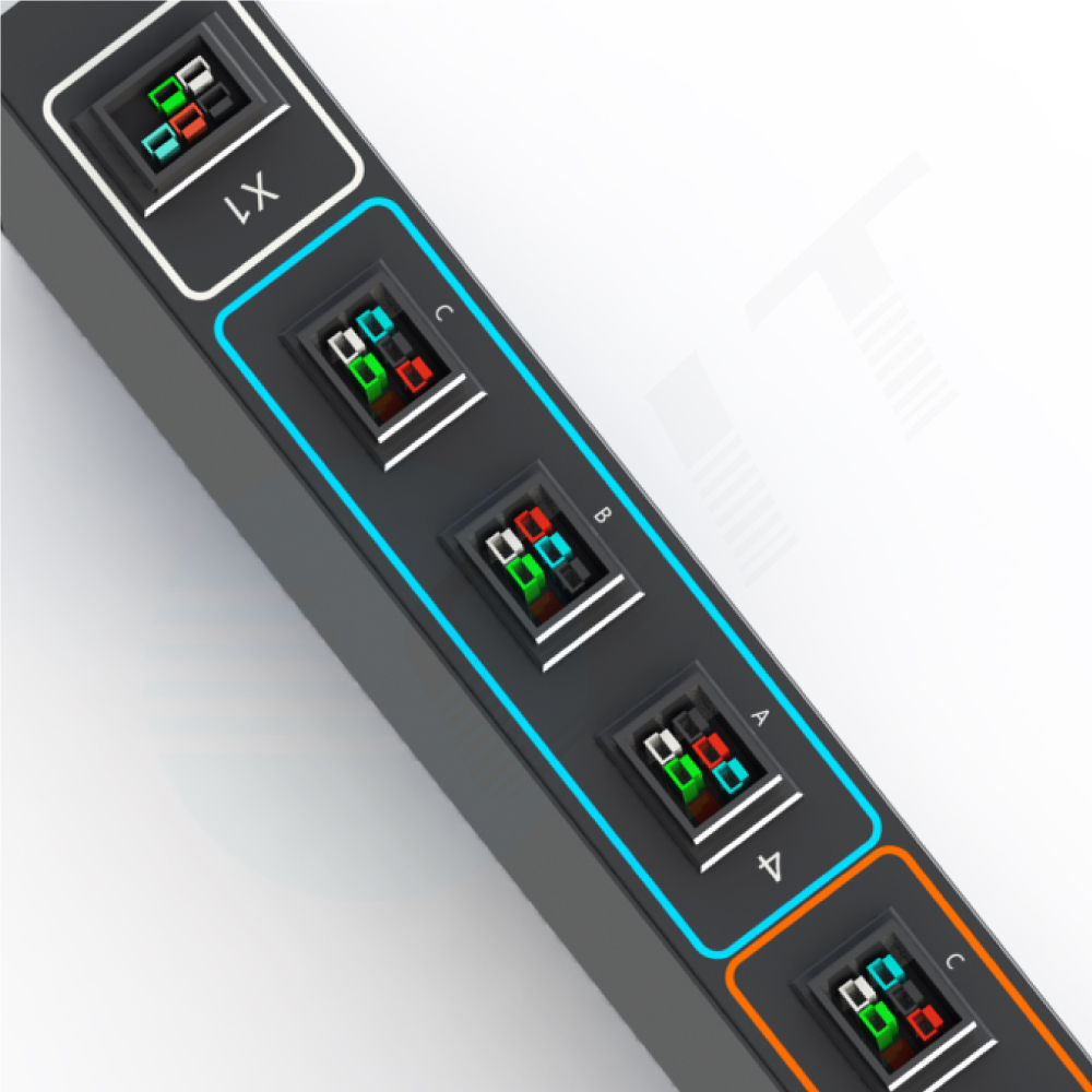 3 Phase PDU 125A Breaker Protector - Reliable Power Distribution