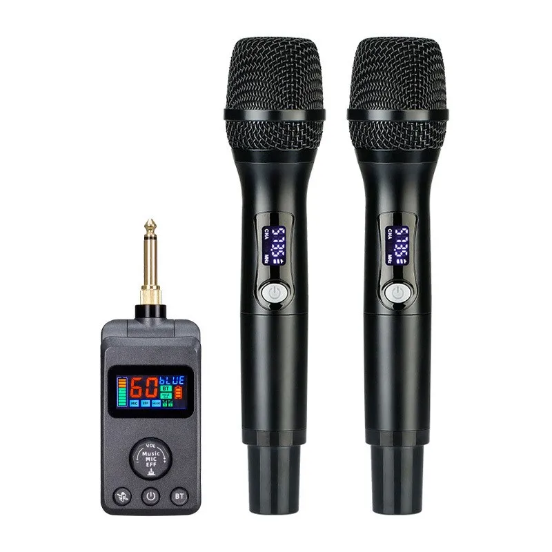 M50 Rechargeable Wireless Dynamic UHF Microphones with DSP Suppressor ...