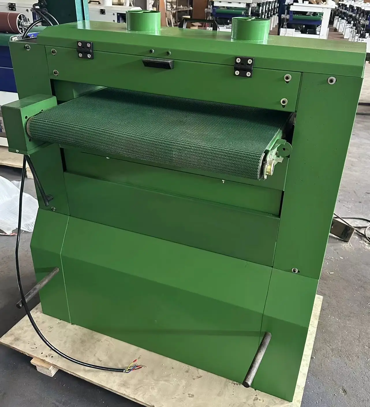 26" Dual Drum Sander - New 2020 Wood Sanding Machine for High ...