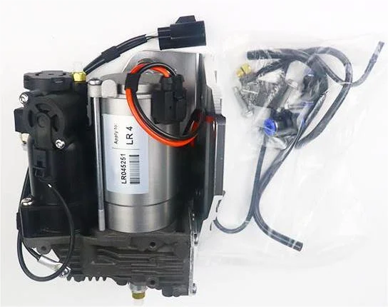Air Suspension Compressor Pump With Bracket For Land Rover Lr3 Lr4 Amk ...