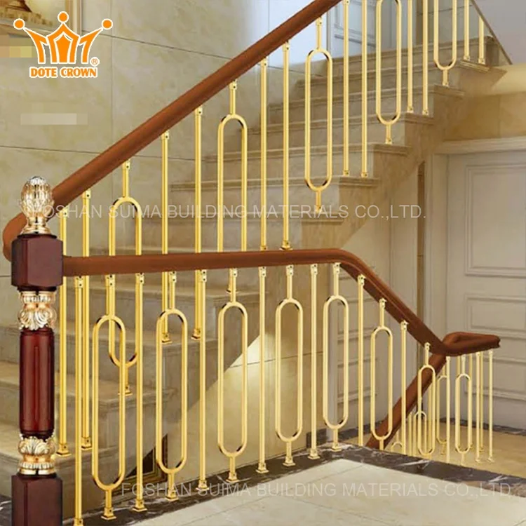 Luxury Stair Railing Gold Stairs Railing Designs