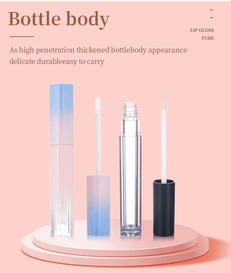 Luxury Lip Oil Wand 4ml 6ml Empty Lip Gloss Components Lip Color Tube ...