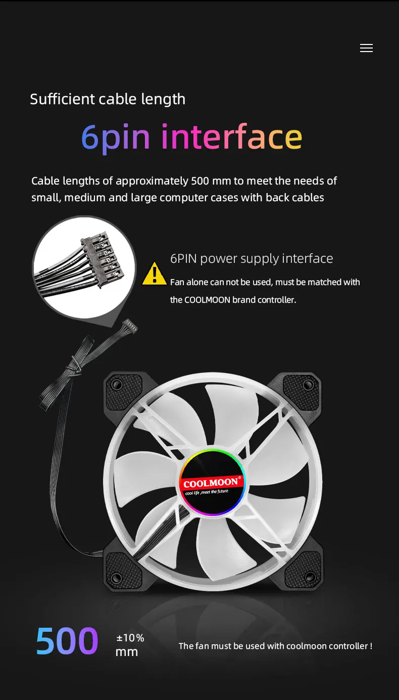 Wholesale COOLMOON OEM Jade Ring Gaming Pc Led Cooling Fan Gaming ...