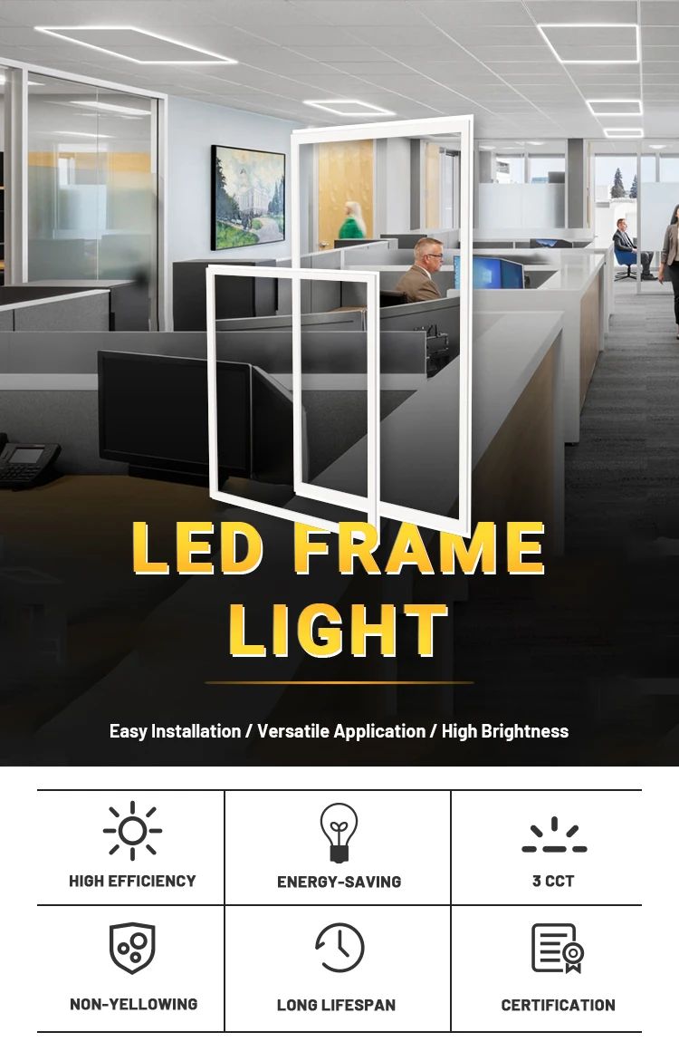 Brandon Commercial Frame Led Panel Light for Canada America Etl Fcc ...