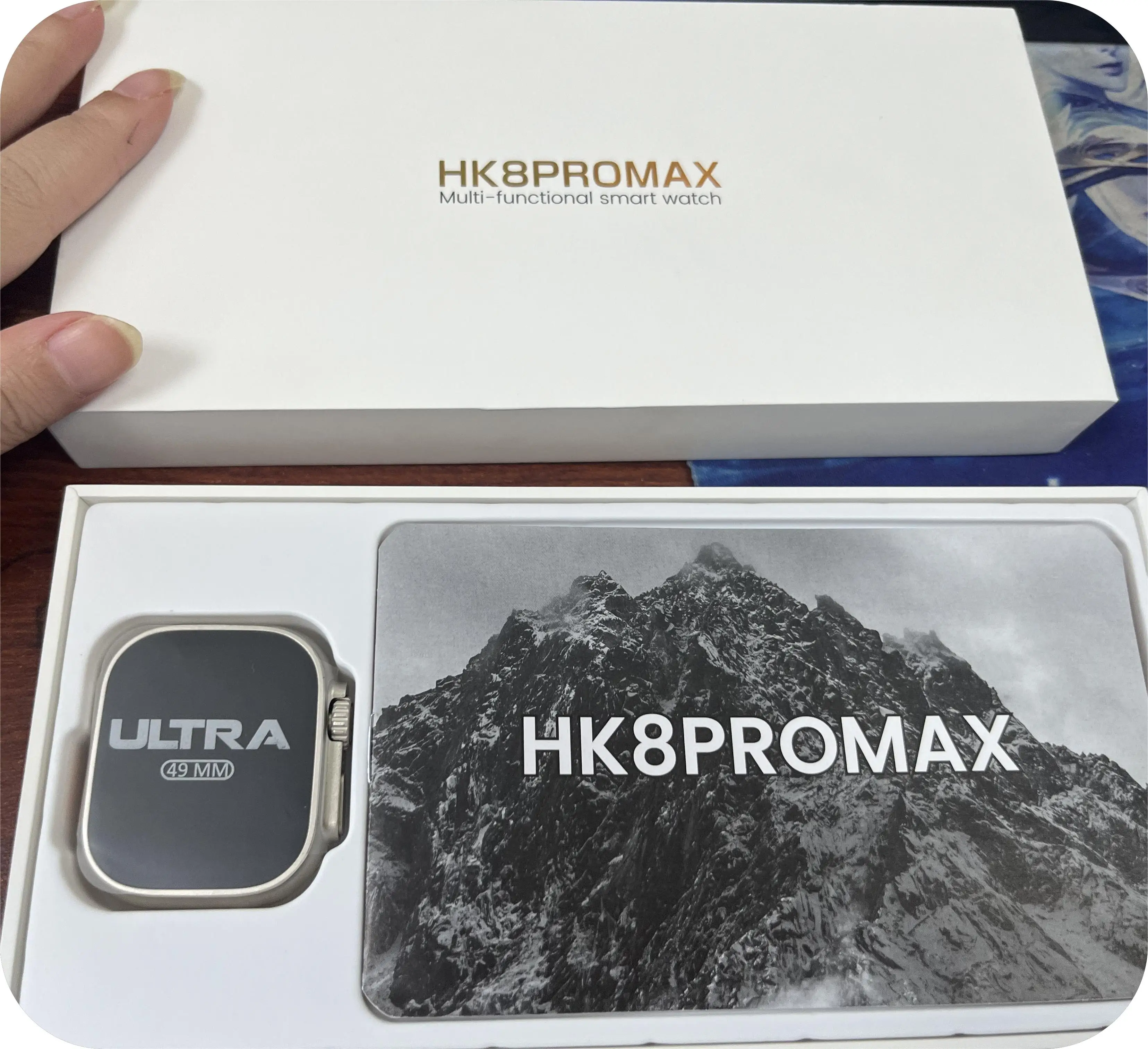 Hk8 Pro Max Amoled 2.02 Inches Smartwatch Ultra Best Screen Reloj ...