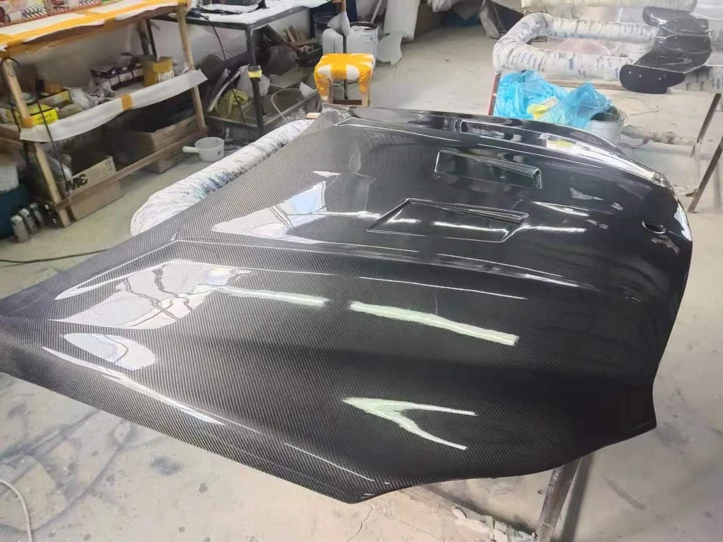 Mercedes Benz E Class W212 AMG Style Carbon Fiber Hood