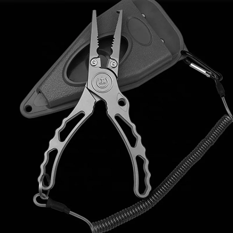 New Design Fishing Equipment Multi Purpose Titanium Fishing Pliers For ...