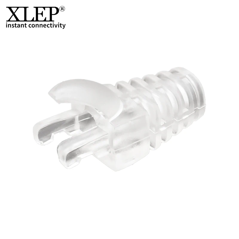XL-707 Transparent PVC Strain Relief Rj45 Connector Boot Soft Plastic ...