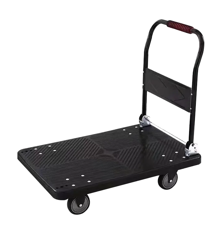 High Quality 4 Wheel Hand Cart - 300kg Folding Platform Trolley