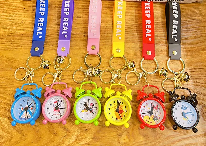 Linda Nice Mini Little Alarm Clock Keychain Bag Ornament Pendant ...