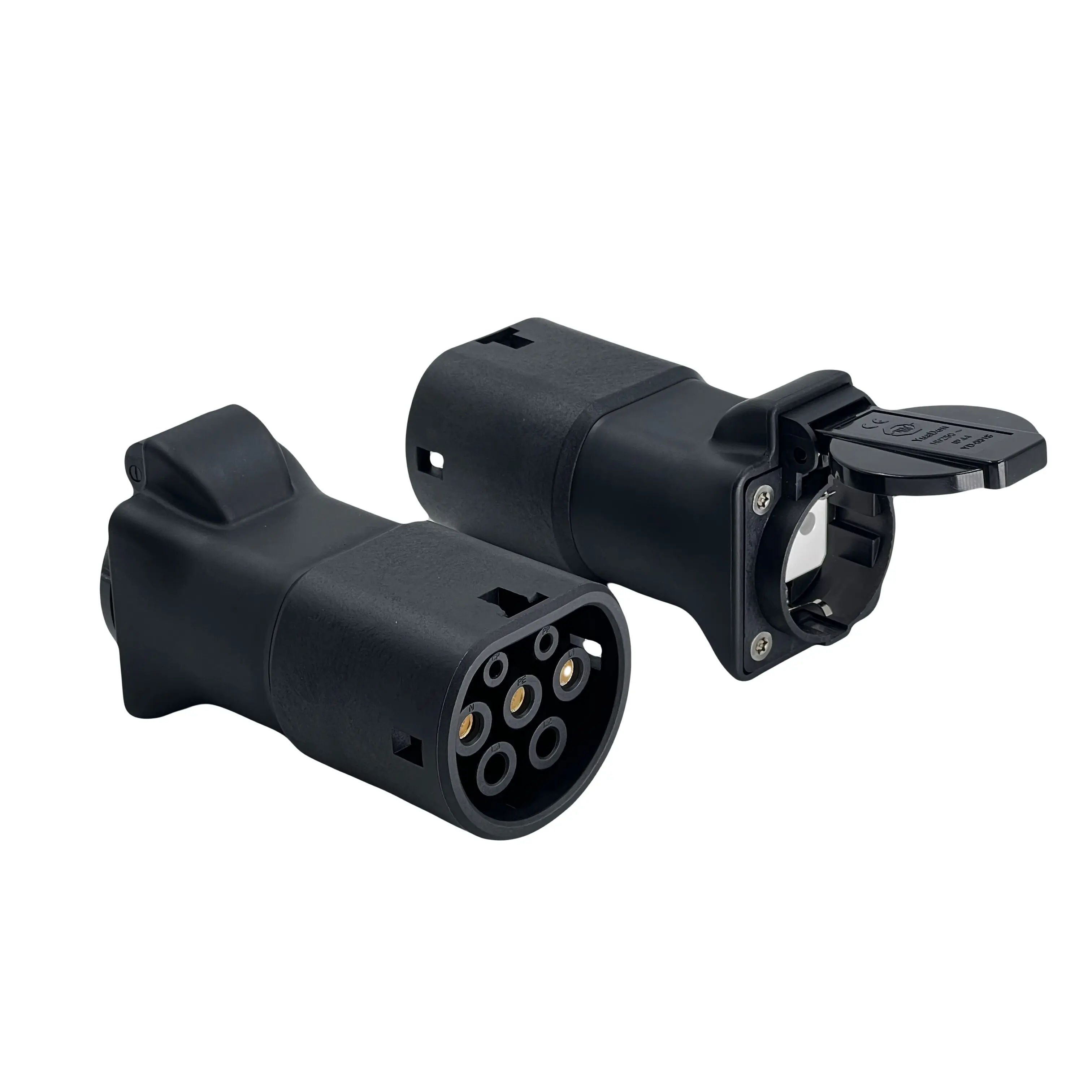 Adapter Type2 V2L socket with Schuko EV charger 16A 230V, China Adapter ...