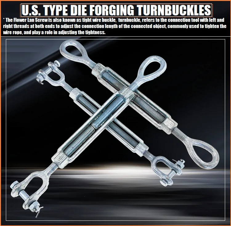 High Quality Container Lashing Turnbuckle - Durable & Adjustable