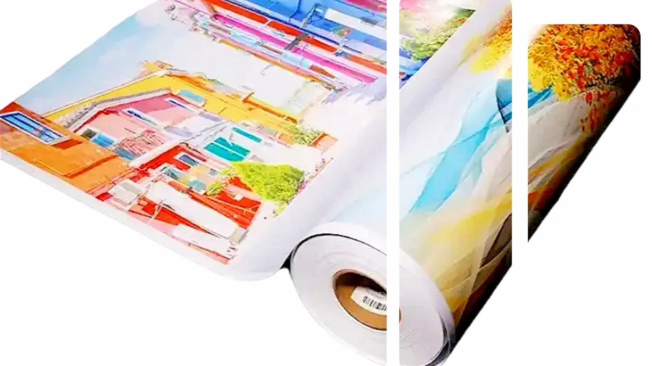 white eco solvent printable pvc self adhesive vinyl roll