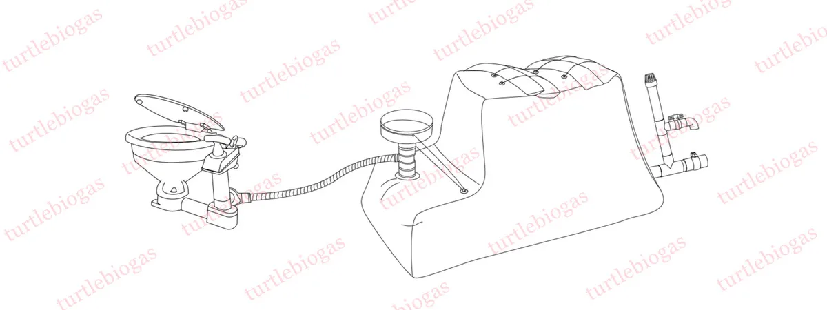 Turtle Biogas Pump - Efficient Biogas Booster Appliance