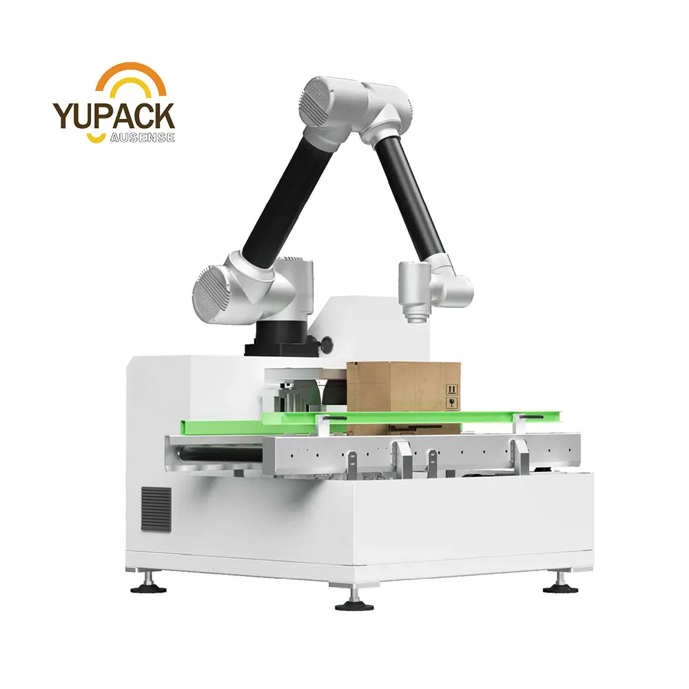 collaborative robot case packer ,cobot case packer,pick and place case ...