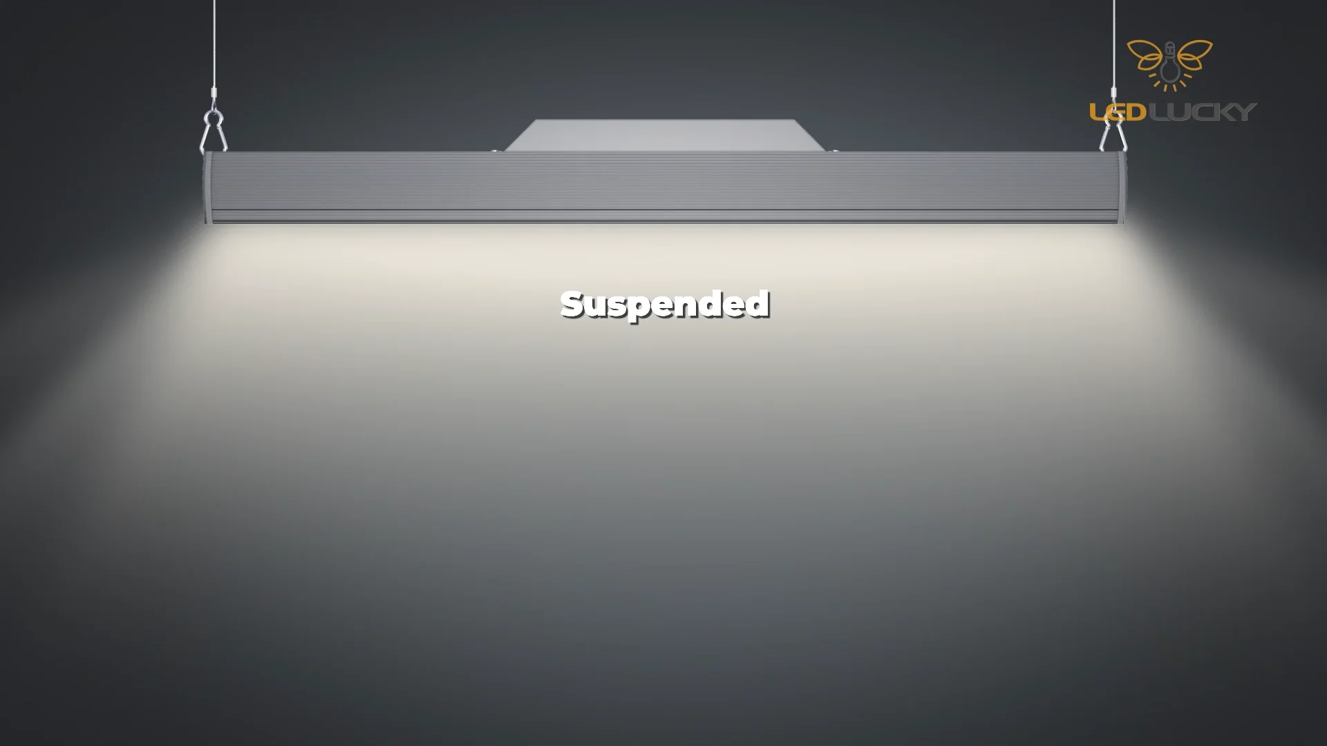 Led Linear High Bay Light Suspend Dim 150w 250w Industrial Linear Led ...