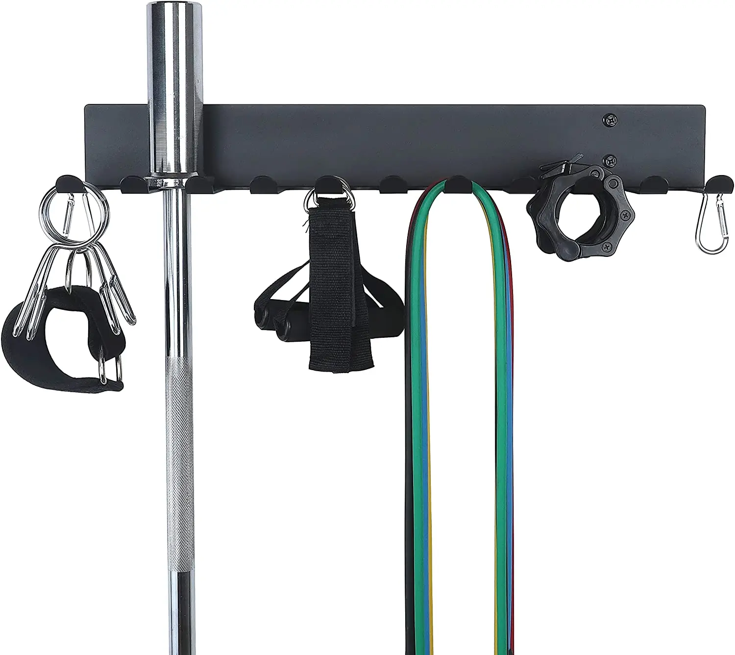 Heavy-duty Wall Mounted Organizer Gym Home Storage Rack Jump Rope ...