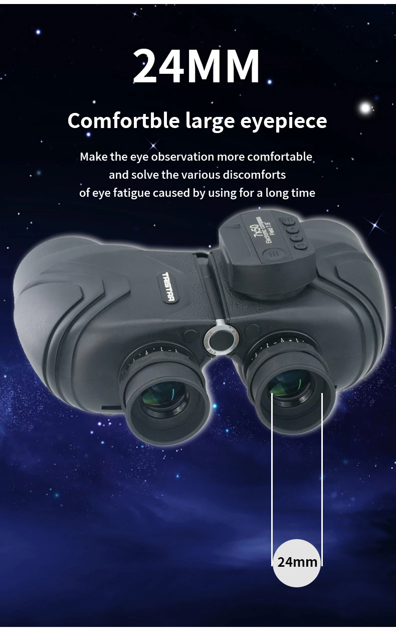 TRISTAR High Definition 7X50 Outdoor Waterproof Binoculars Large ...