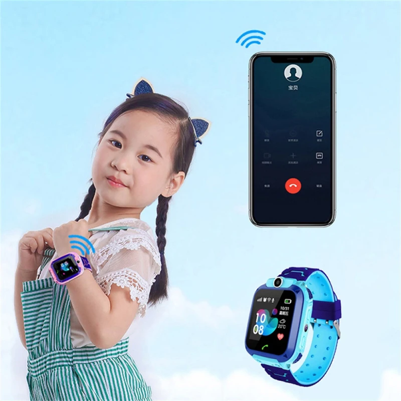 Watch Smart Phone for Kids Charge Q12 SOS Watches Waterproof Answer ...
