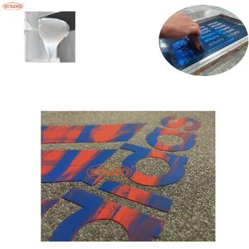 Super Matte Silicone Ink Non-sticky Screen Printing Textile Material ...