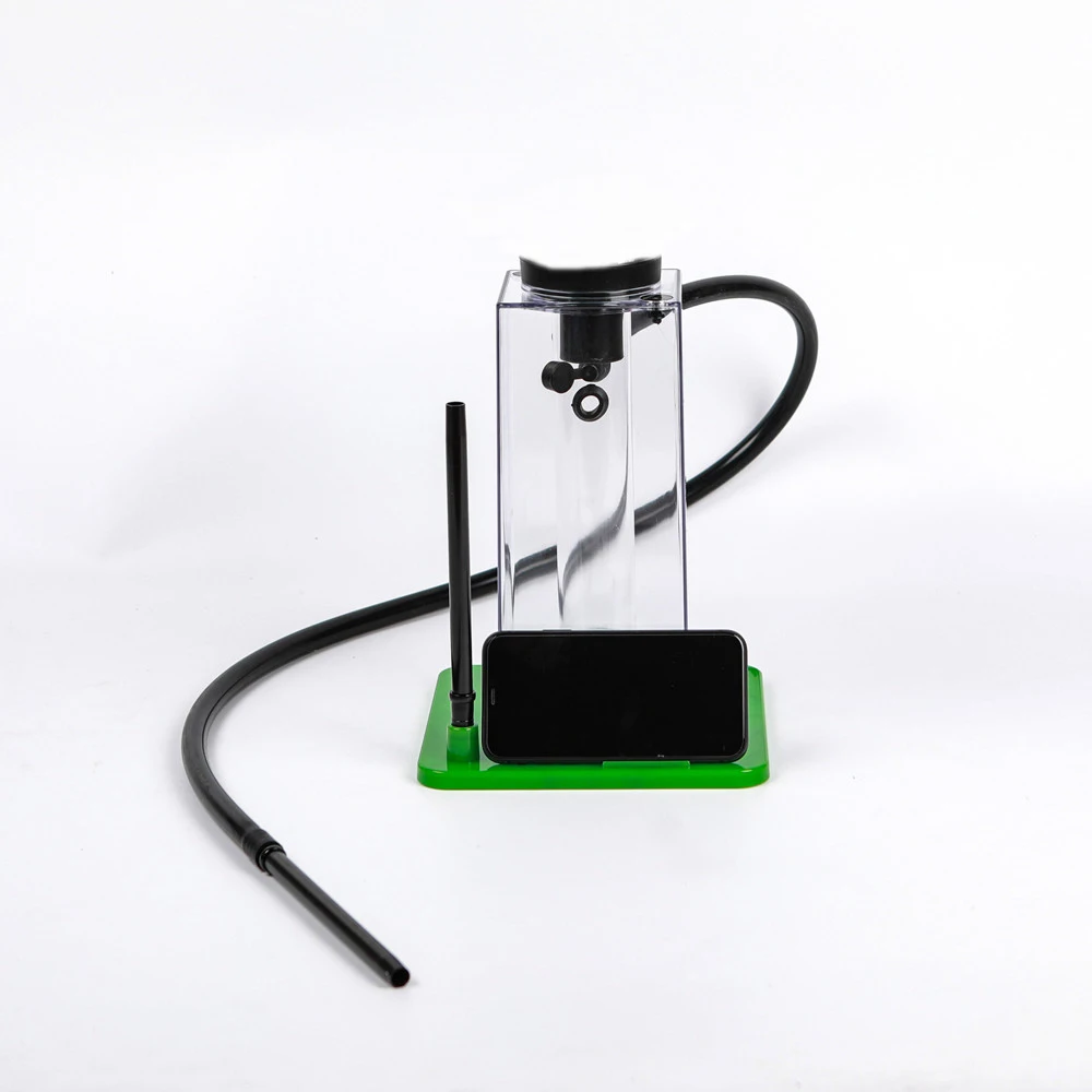 Wholesale Shisha Smoking Square Sheesha Acrylic Portable Ice Led Light ...