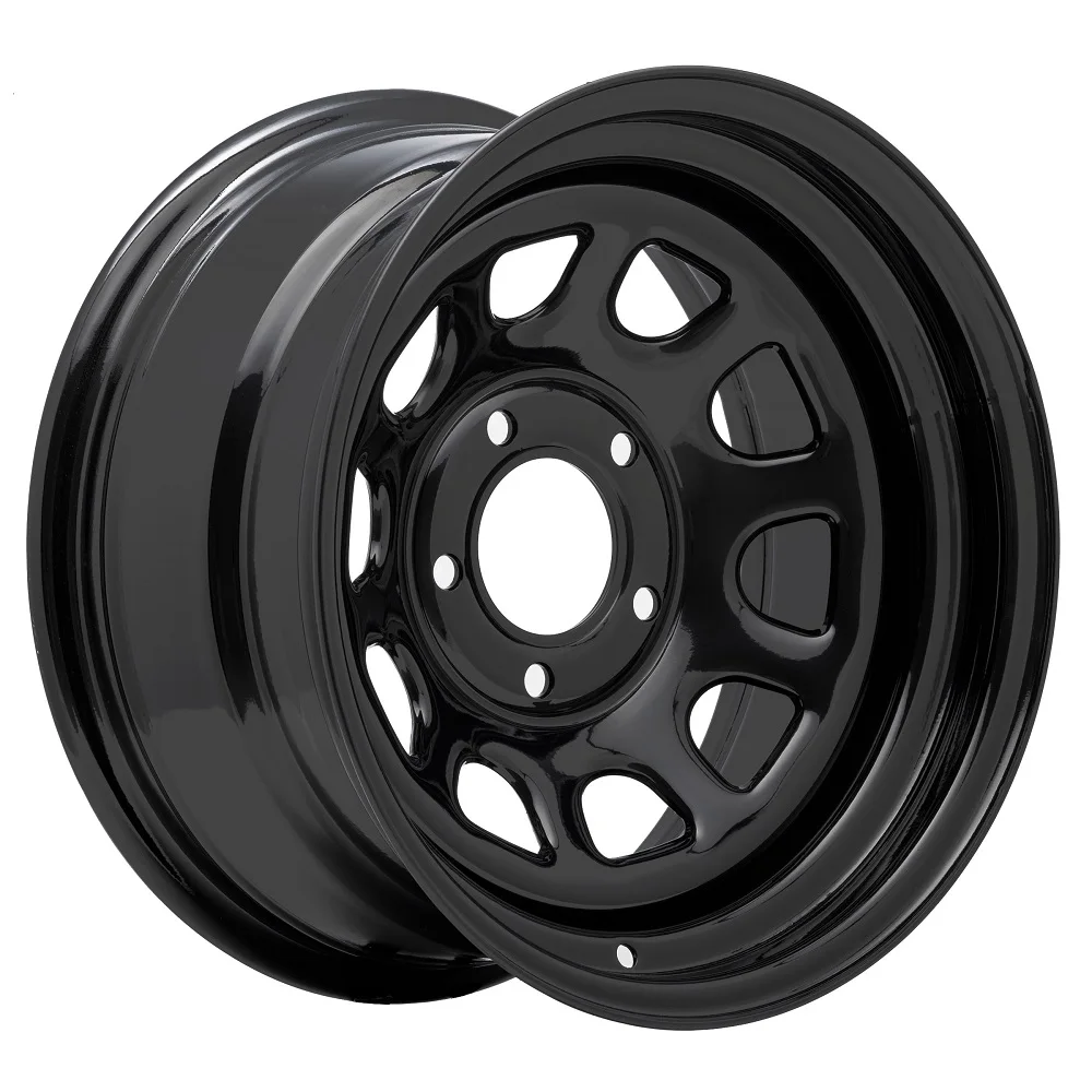 15 inch Steel Wheel of D window styling, fit for CJ,XJ,MJ, ZJ,YJ,TJ,5x4 ...